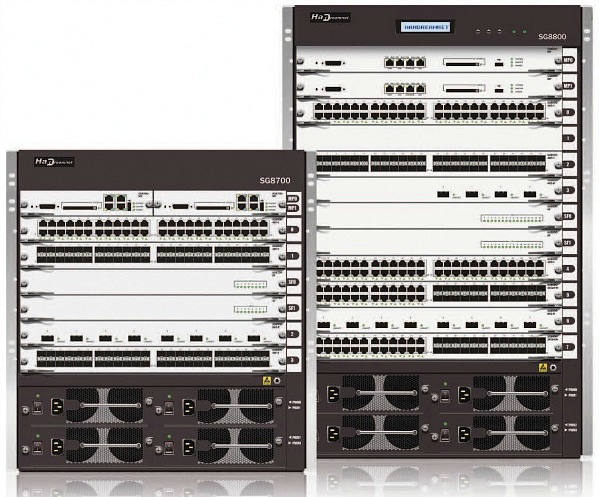 한드림넷 SG8000, 성능 뛰어난 보안 백본 스위치 - 데이터넷