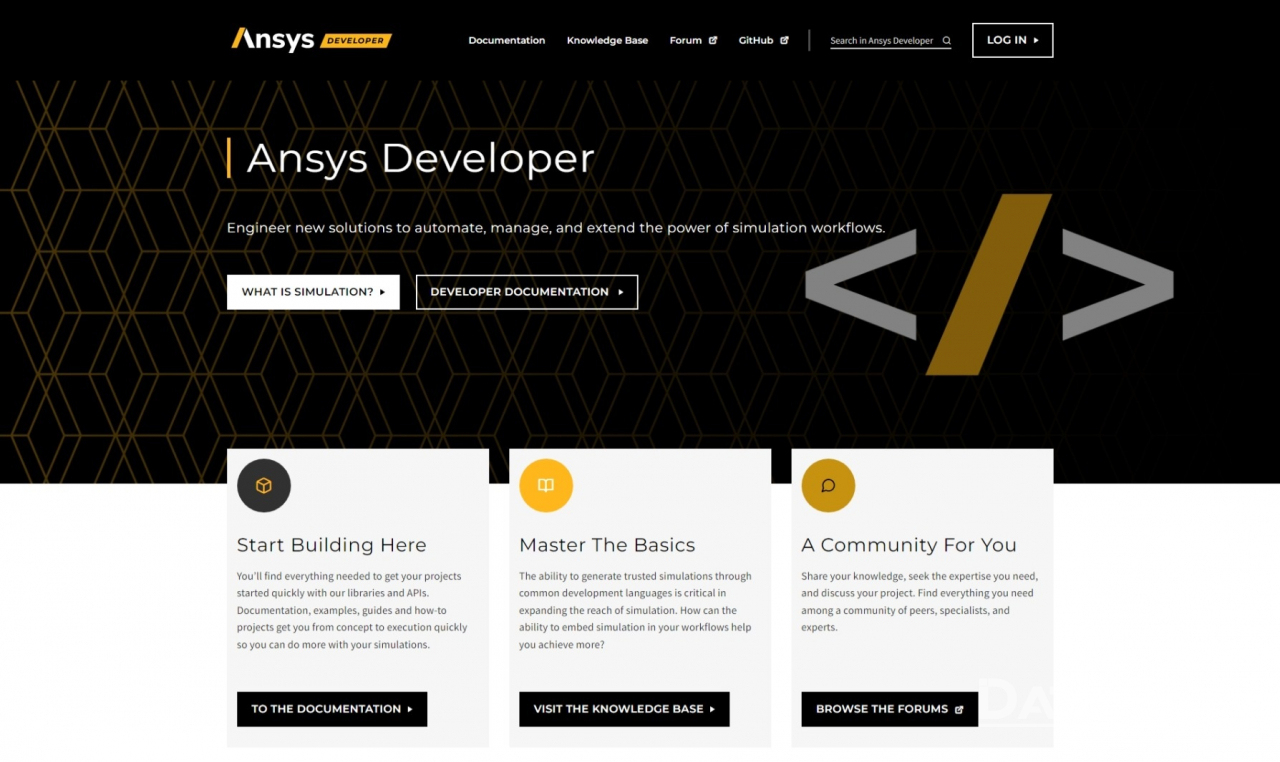 앤시스, 개발자 지원 원스톱 허브 ‘앤시스 개발자 포털’ 발표 - 데이터넷